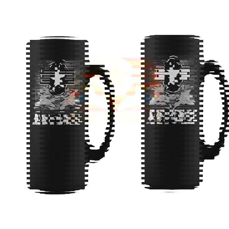 Us Air Force Original Flag Vintage Usaf Coffee Mug | Mazezy