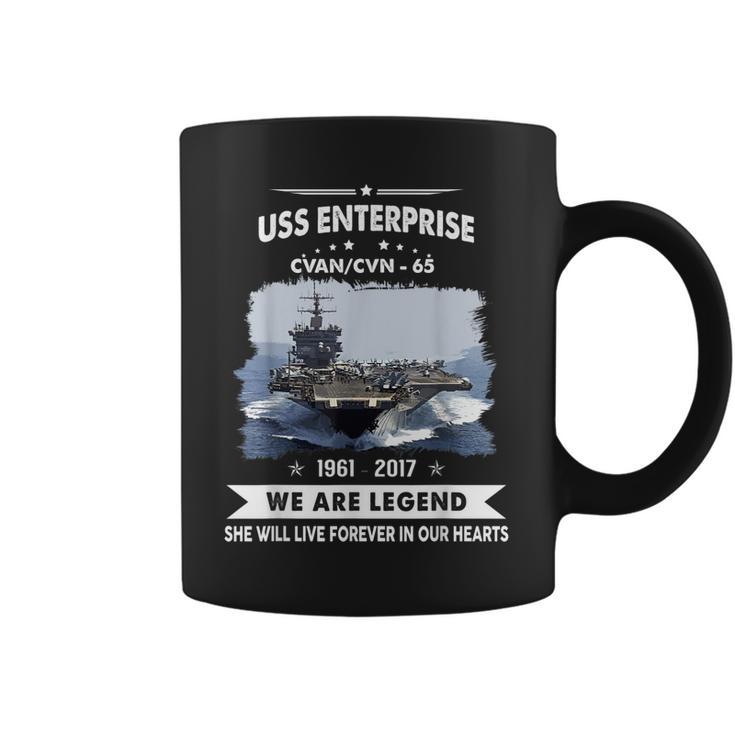 Uss Enterprise Cvn 65 Cvan 65 Coffee Mug | Mazezy