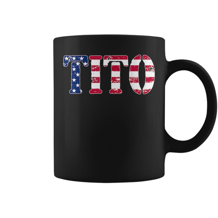 Vintage Tito American Flag Patriotic 4Th Of July Patriotic Funny Gifts ...