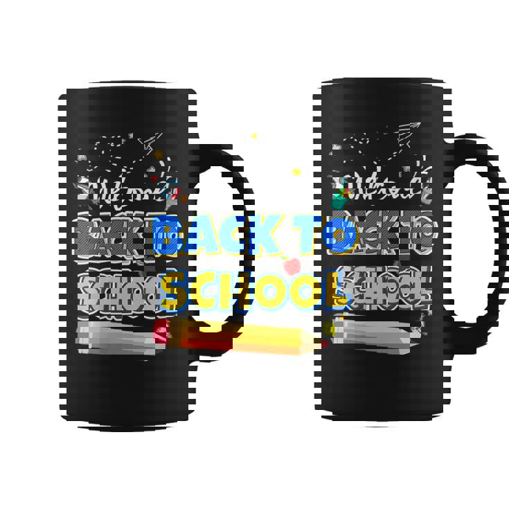 Welcome Back To School First Day Of School Student Teacher Coffee Mug ...