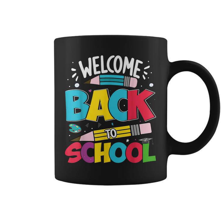 Welcome Back To School For Teachers Students Coffee Mug | Mazezy