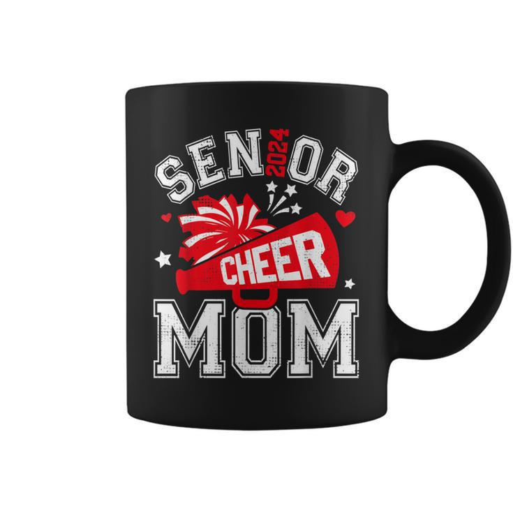 Women Senior 2024 Cheer Mom Cheerleader Parent Class Of 2024 Coffee Mug ...