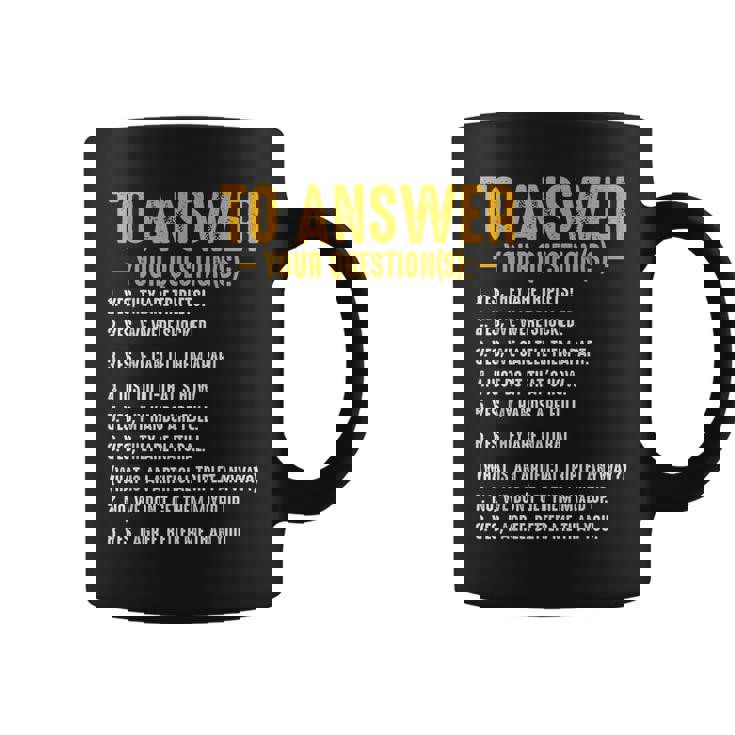 Yes They Are Triplets Matching Birthday Oldest Funny Puns Coffee Mug ...