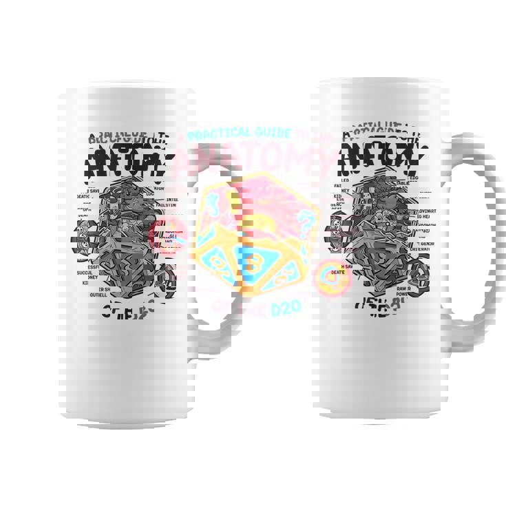 Anatomy Of The D20 Polyhedral 20 Sided Dice Funny Rpg Unisex Tank Top ...