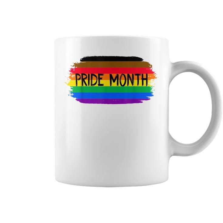 Lgbtq Community Gay Pride Flag Pride Month Demon Rainbow Coffee Mug ...
