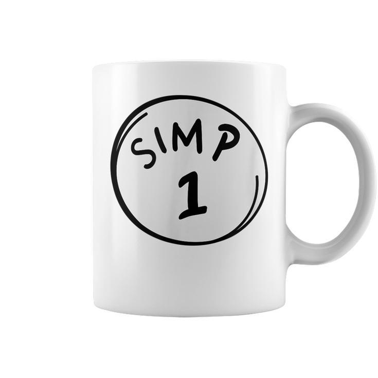Original Funny Trending 2020 Meme Simp 1 Costume Coffee Mug | Mazezy
