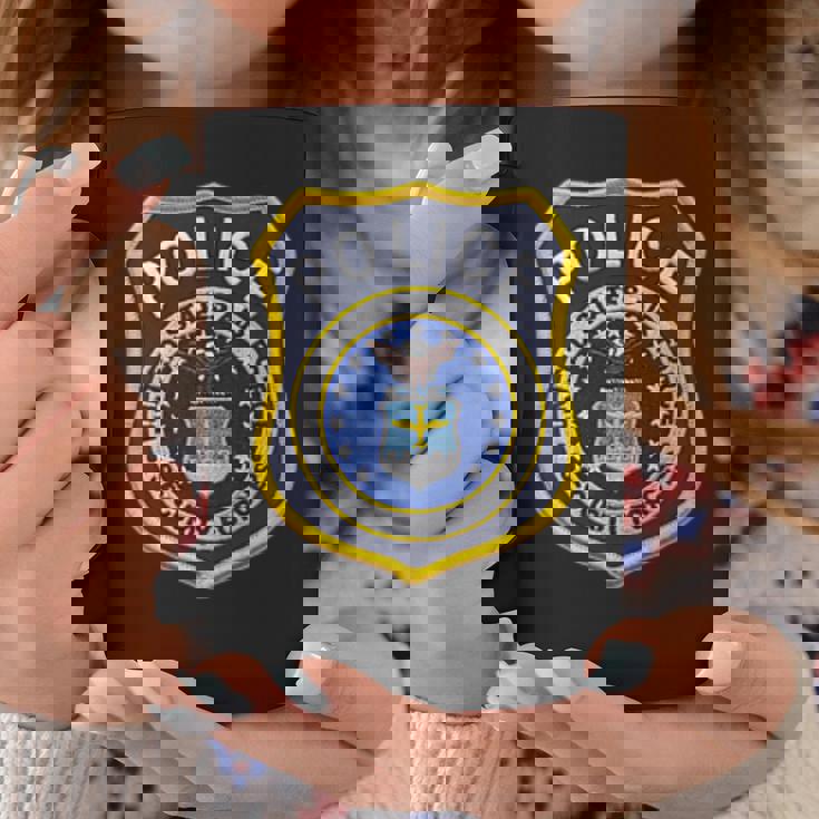 Air Force Security Forces Police Patch Image Coffee Mug | Mazezy