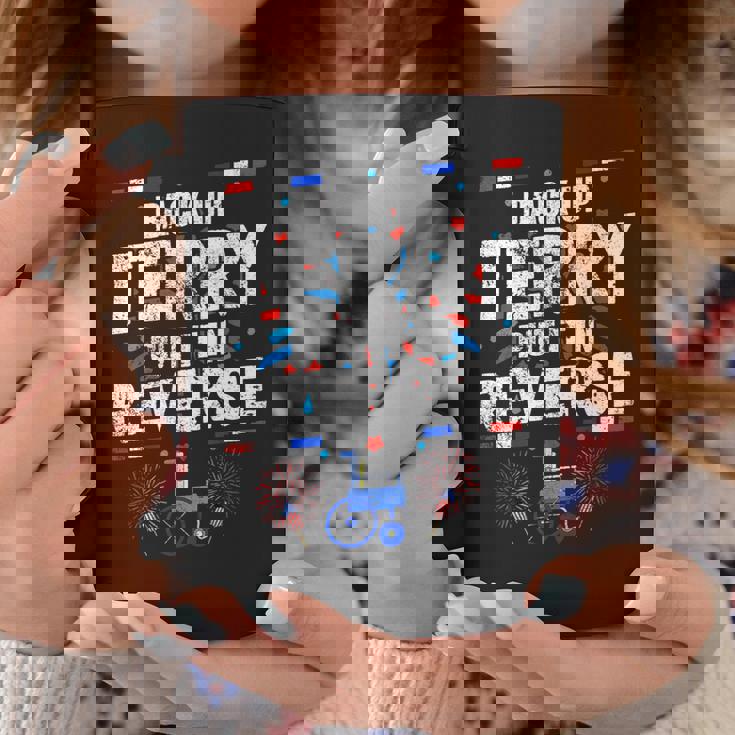 Back Up Terry Put It In Reverse Fireworks 4Th Of July Retro Coffee Mug ...