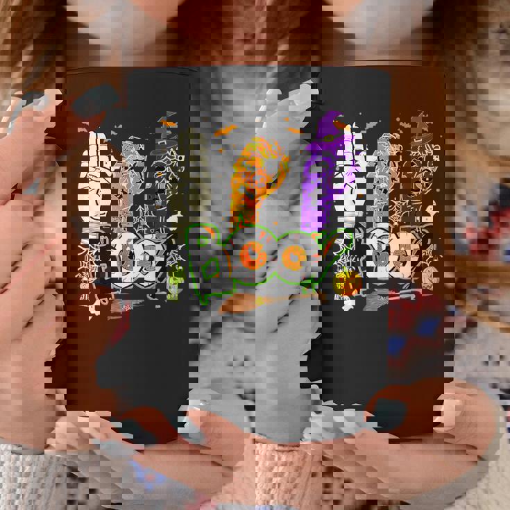 Boo American Sign Language Asl Deaf Halloween Costume Coffee Mug ...