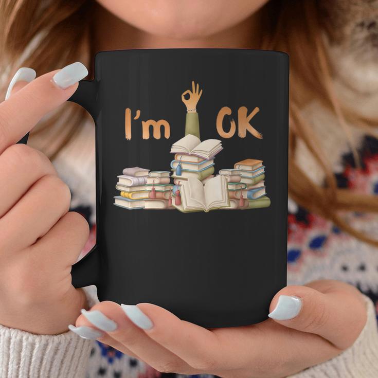 Book Lover Im Ok With Books Reading Lovers Bookworm Reading Funny ...