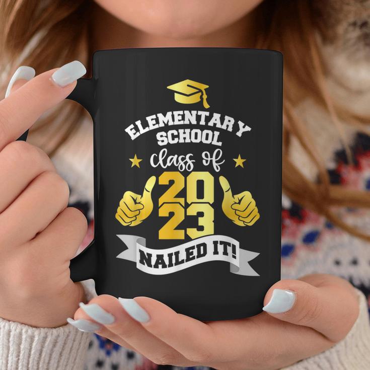 Elementary Class Of 2023 Nailed It Kids Graduation Coffee Mug | Mazezy