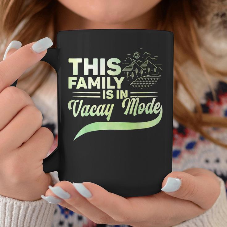 Family In Vacay Mode Matching Vacation 2023 Coffee Mug | Mazezy
