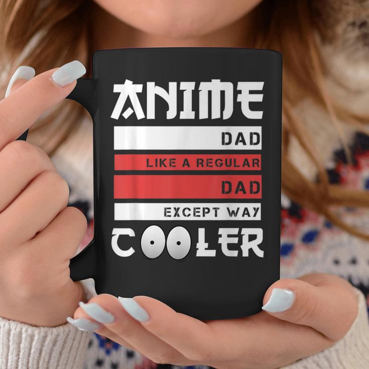 Funny Fathers Day Anime Dad Cute Japanese Anime Dad Gift Coffee Mug ...