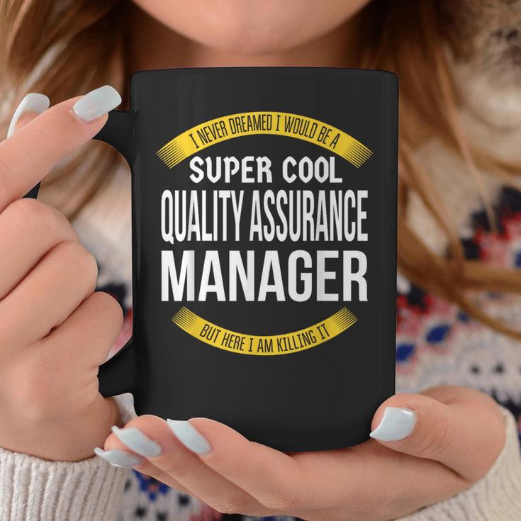 Quality Assurance Manager Appreciation Coffee Mug | Mazezy