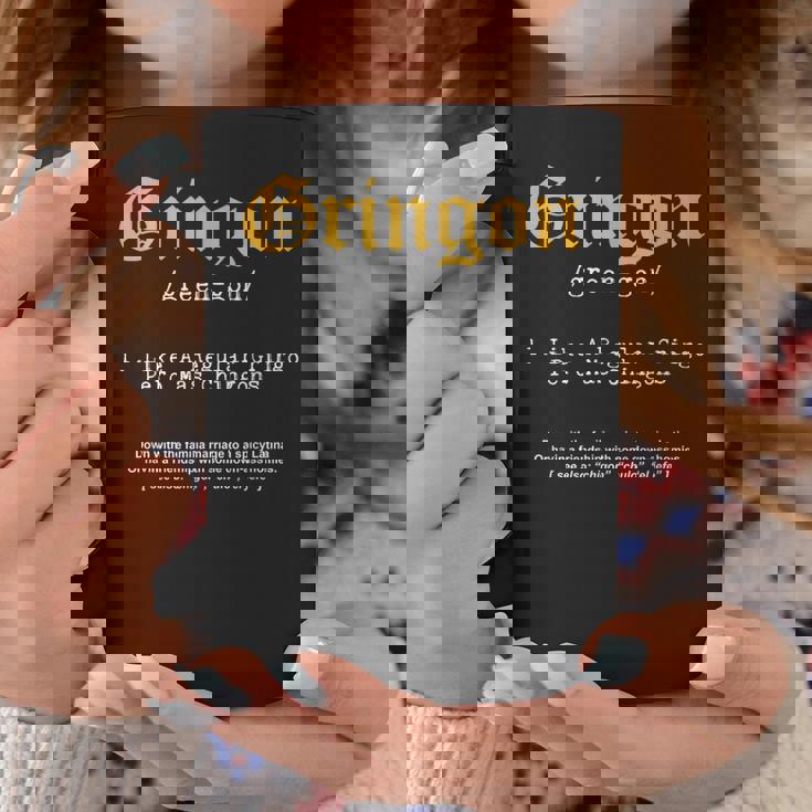 Gringón Funny Definition Mexican Chingon Coffee Mug | Mazezy