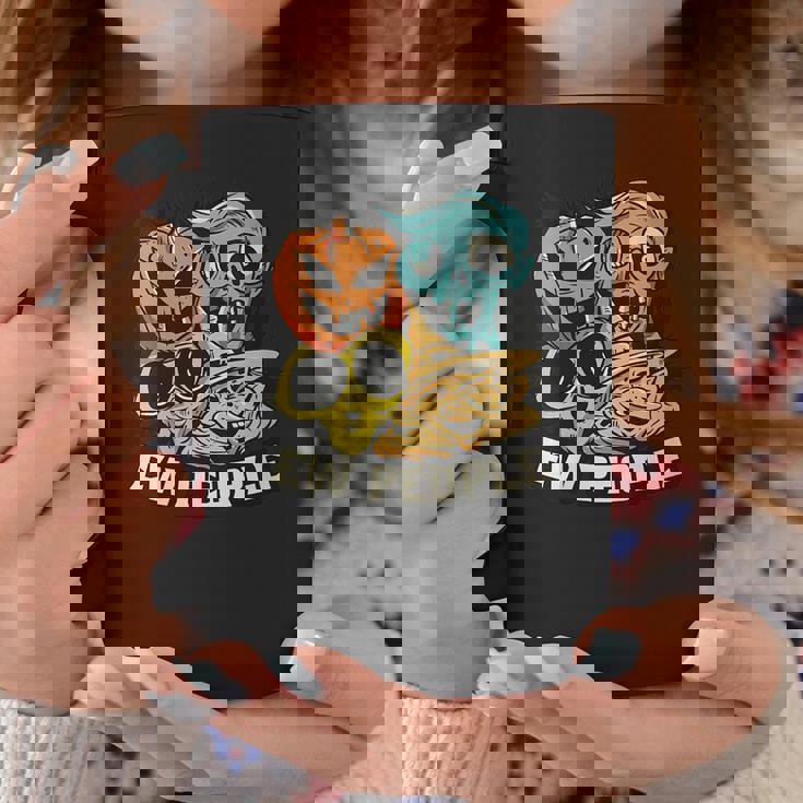 Halloween Monster Faces Alien Jack O Lantern Zombie Scary Coffee Mug ...