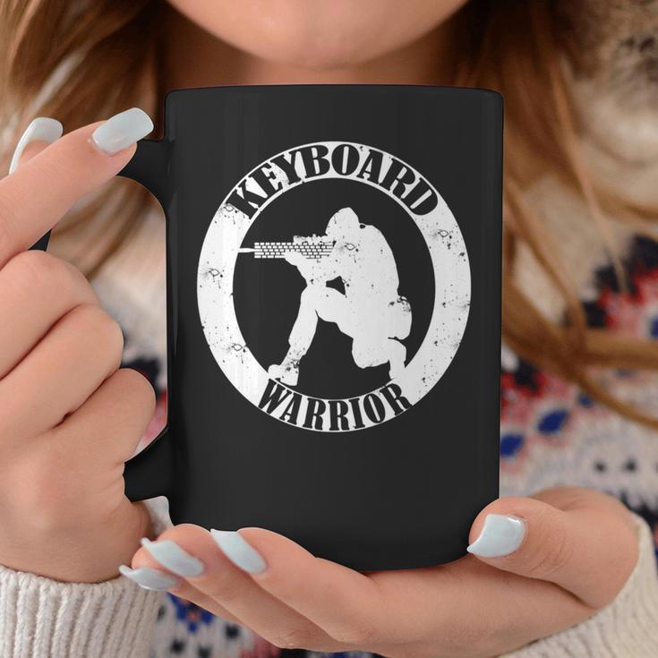 Keyboard Warrior Gaming Quotes Men Kid Coffee Mug | Mazezy