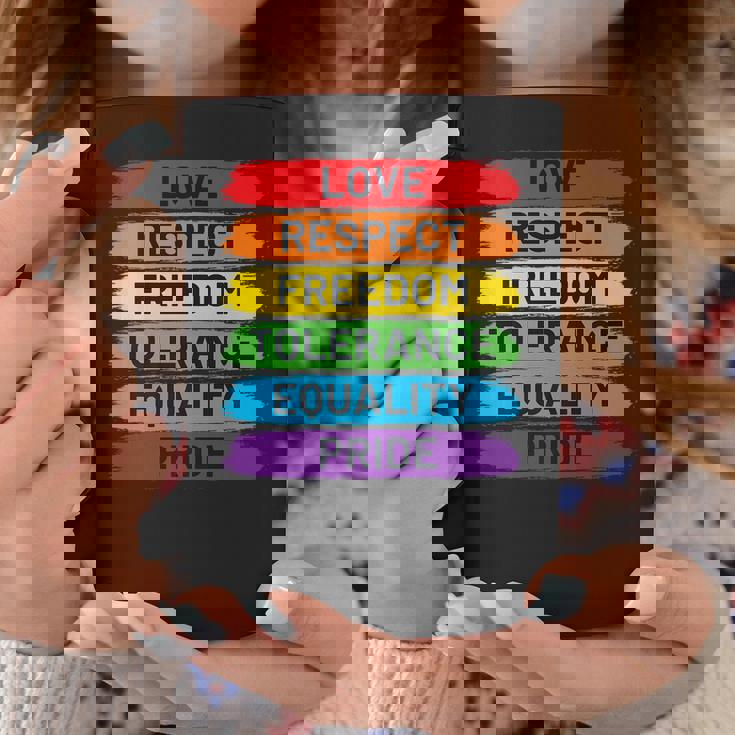 Lgbtq Love Respect Freedom Tolerance Equality Pride Month Coffee Mug ...