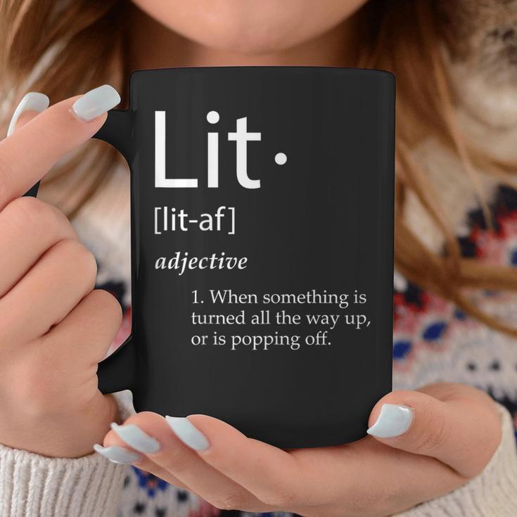 Lit Definition Lit Meme Definition Christmas Party Lit Coffee Mug ...