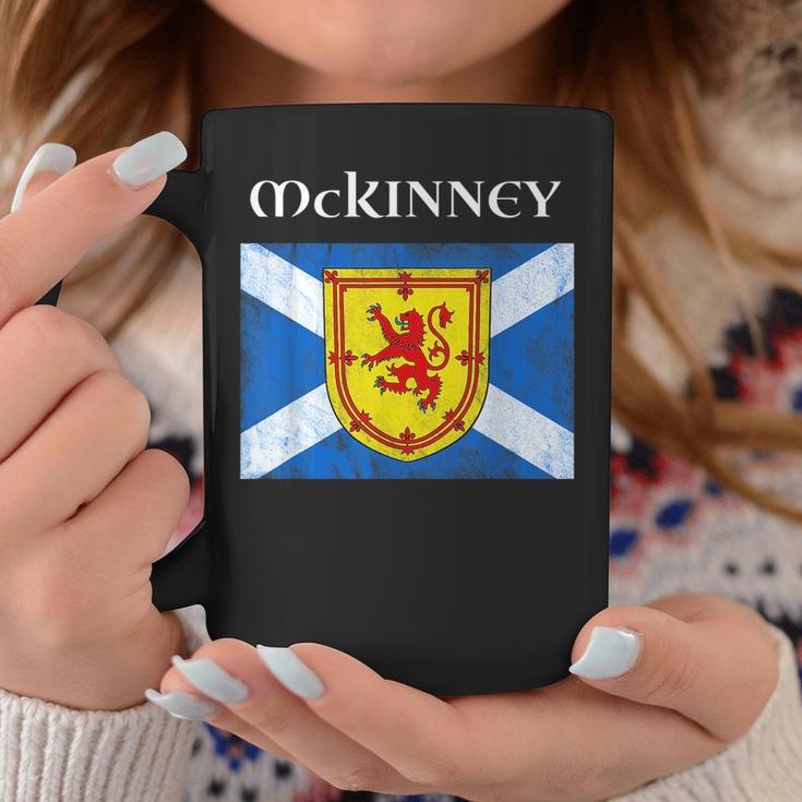 Mckinney Scottish Clan Name Gift Scotland Flag Festival Coffee Mug | Mazezy