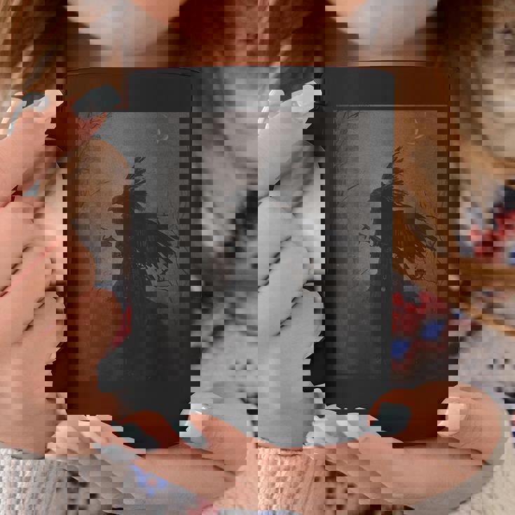 Occult Gothic Crow Witch Dark Goth Horror Satanic Witchcraft Coffee Mug - Monsterry AU