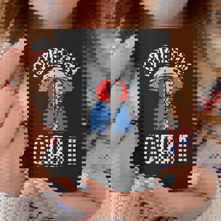 Over It Lazy Diy Halloween Costume Killer Clown Horror Movie Coffee Mug ...