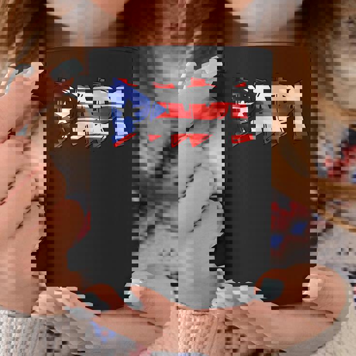 Papi Puerto Rican Flag Pr Pride Father Dad Boricua Gift Coffee Mug ...