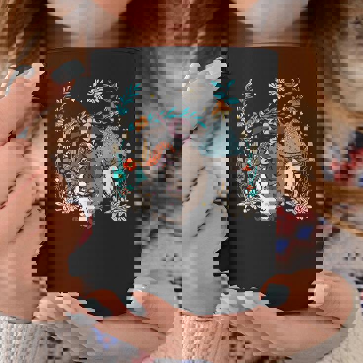 Possum Mushroom Cottagecore Aesthetic Opossum Whisperer Coffee Mug | Mazezy