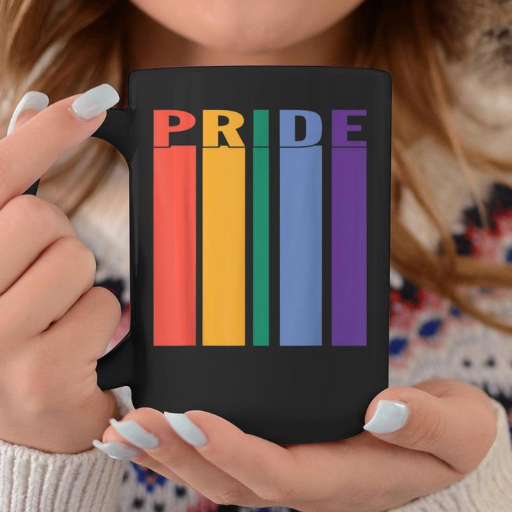 Pride Rainbow Flag Lgbt Rainbow Pride Coffee Mug | Mazezy