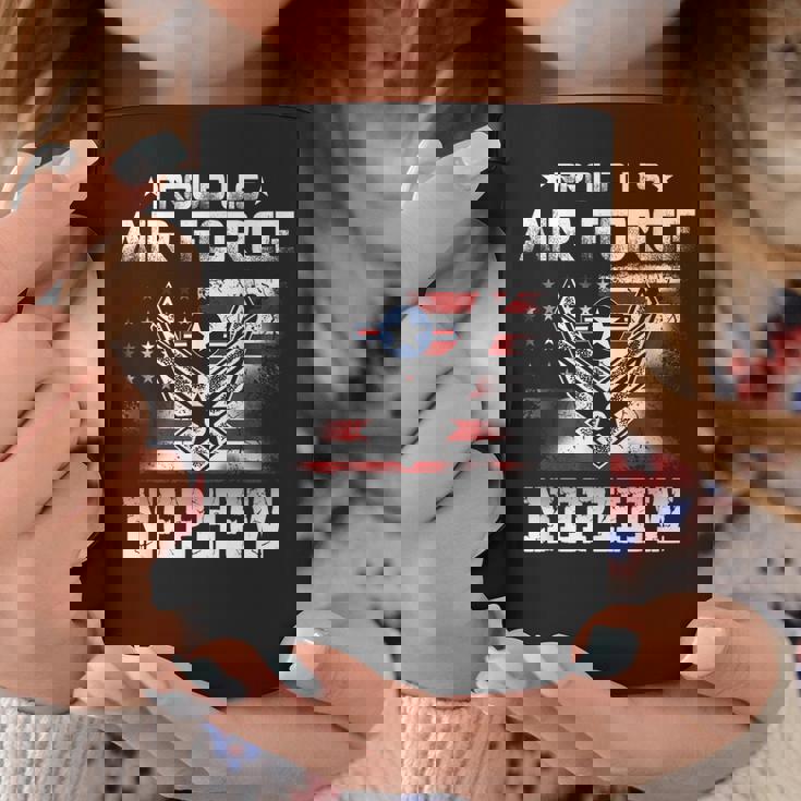 Us Air Force Proud Nephew Proud Air Force Nephew Father Coffee Mug | Mazezy