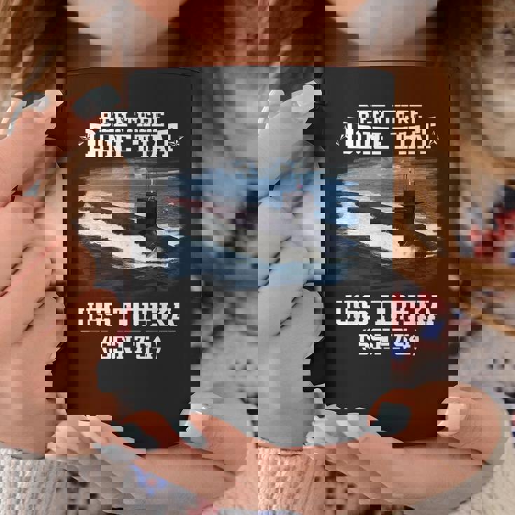 Uss Topeka Ssn754 Navy Ships Coffee Mug | Mazezy