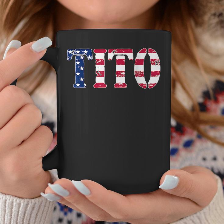 Vintage Tito American Flag Patriotic 4Th Of July Patriotic Funny Gifts ...