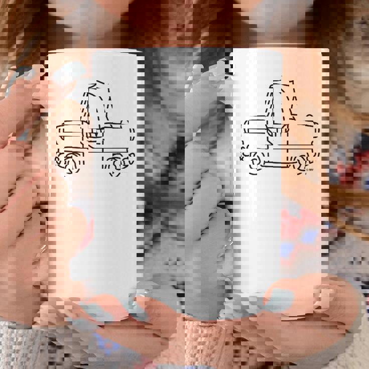 Original Cartoon Nash Metropolitan Antique Car Coffee Mug | Mazezy