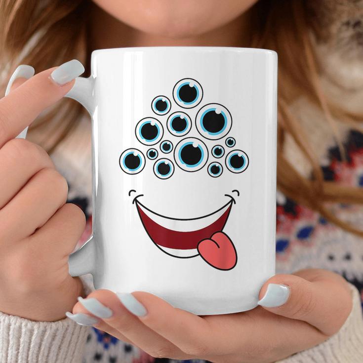 Scary Alien Monster Face Group Costume Birthday Halloween Coffee Mug ...