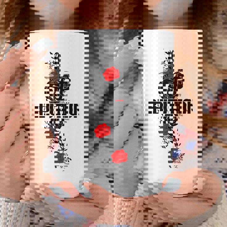 Snake With Flowers Snake-Reputation In The-World Coffee Mug | Mazezy