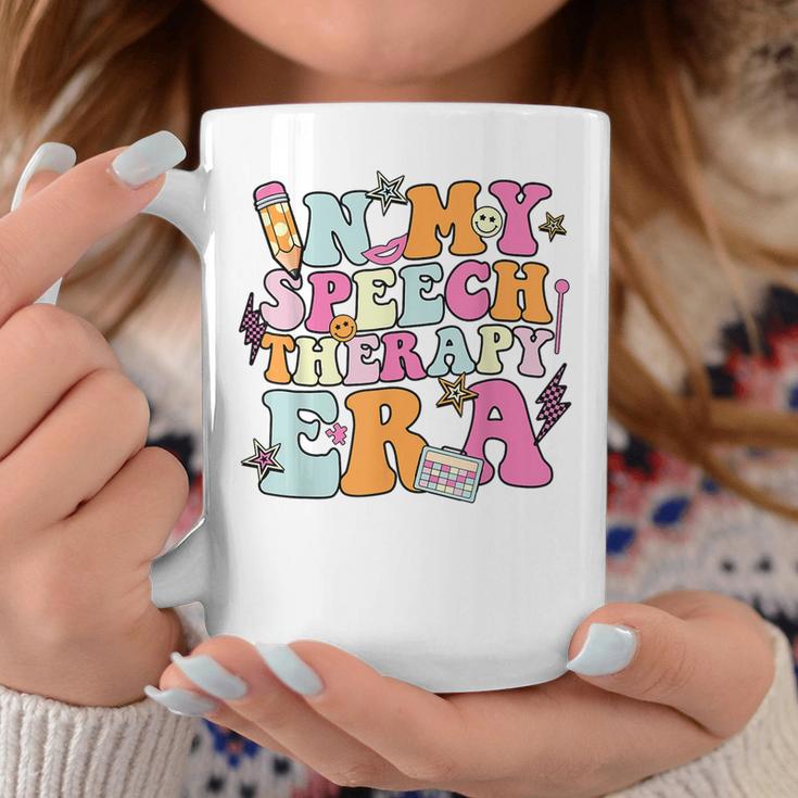 In My Speech Therapy Era Slp Therapist Language Pathologist Coffee Mug ...