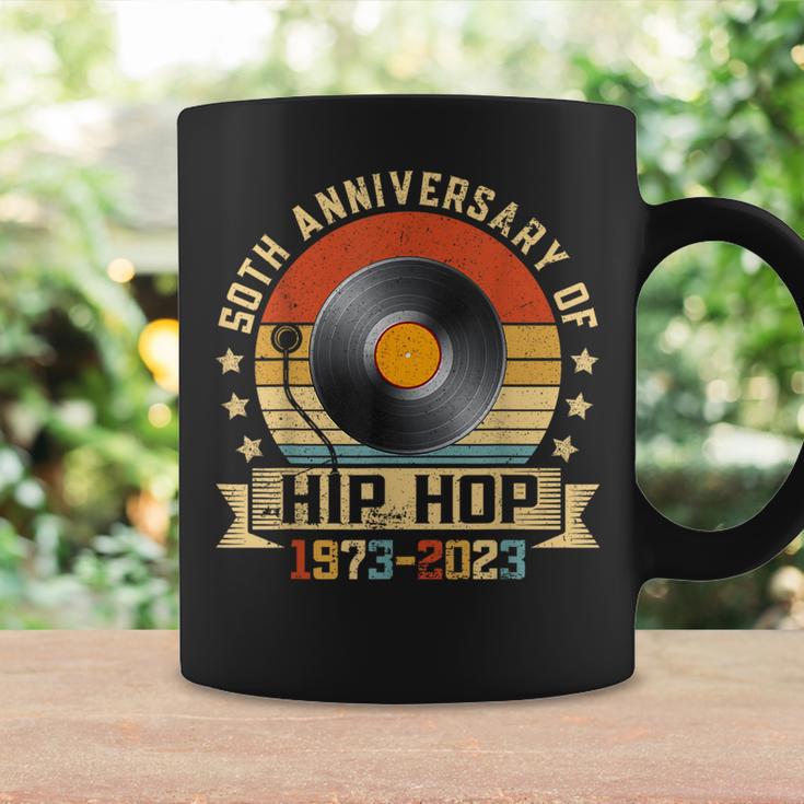 50 Years Hip Hop Vintage Graffiti 50Th Anniversary Est 1973 Coffee Mug ...
