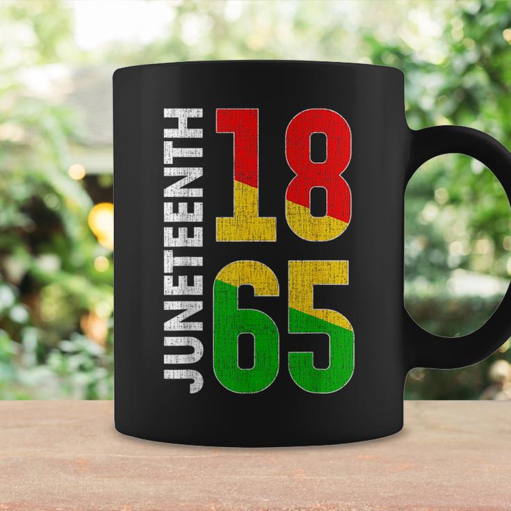 Black Proud African American For Junenth Day 1865 Freedom Coffee Mug ...