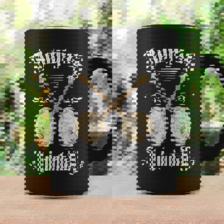 Bluegrass Unlimited Banjo Vintage Traditional Bluegrass Coffee Mug | Mazezy
