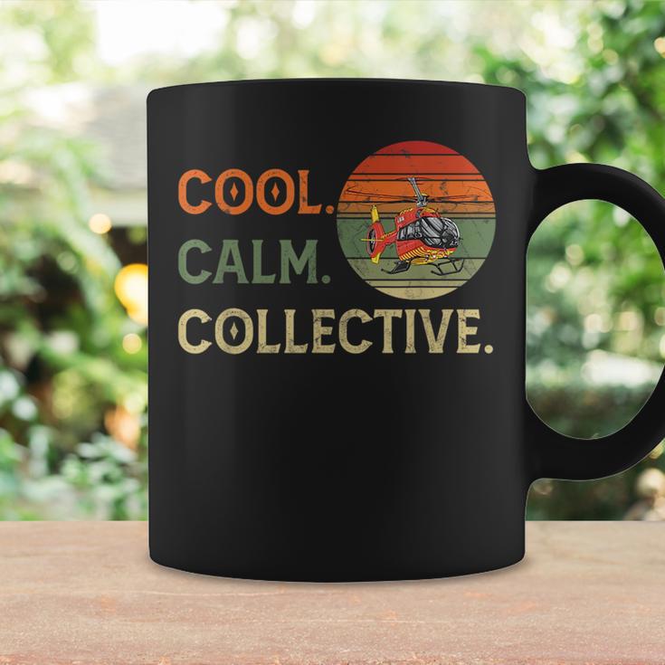 Cool Calm Collective For Helicopter Pilots Vintage Sunset Coffee Mug ...
