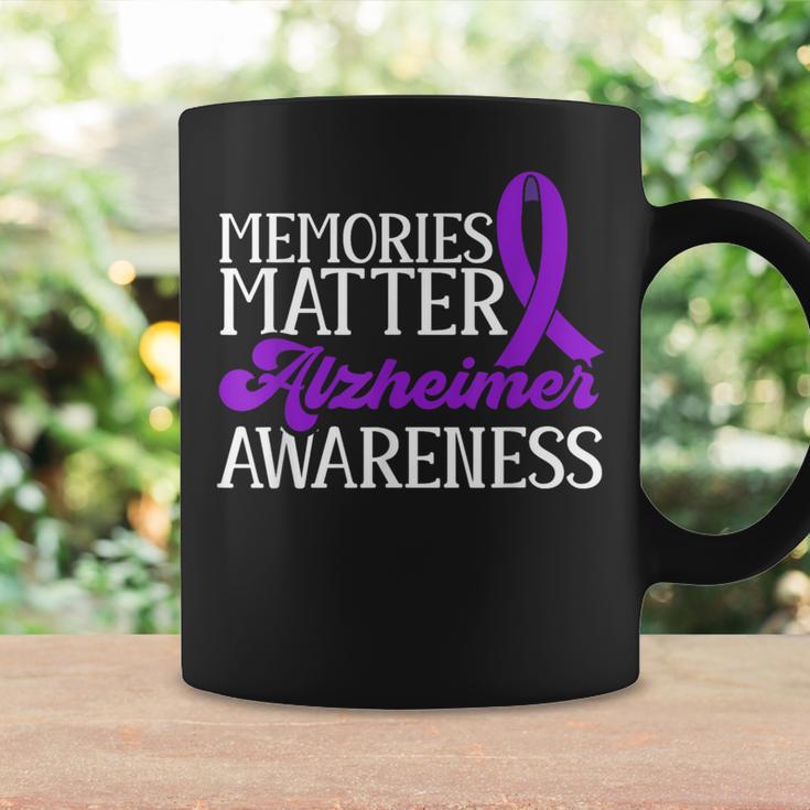 End Alz Memories Matter Alzheimer Awareness Coffee Mug | Mazezy