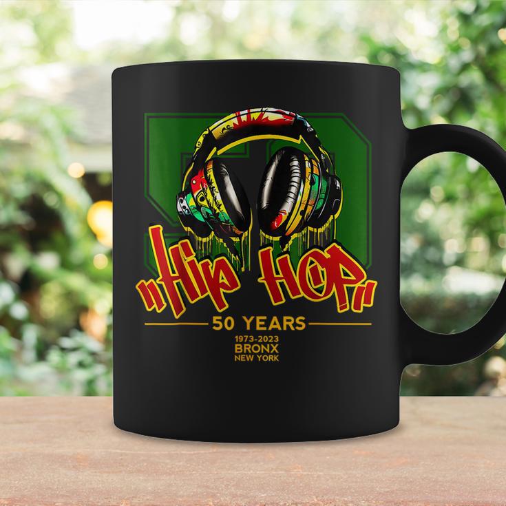 Hip Hop 50 Years 50Th Anniversary Graffiti 1973-2023 Rap Coffee Mug ...