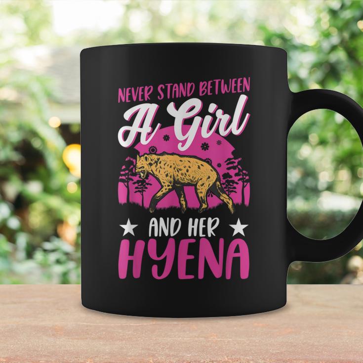 Hyena Girl Spotted Hyena Coffee Mug | Mazezy