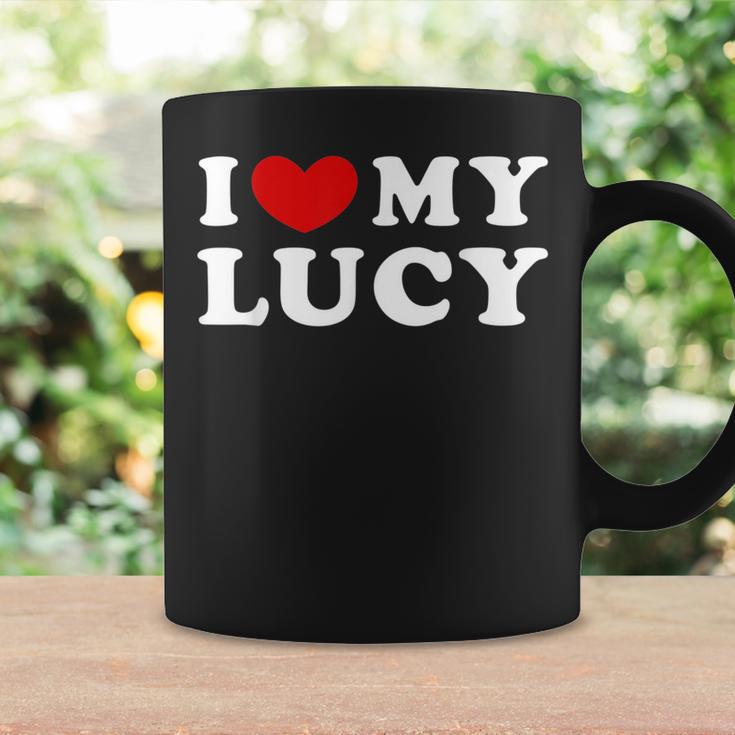 I Love My Lucy I Heart My Lucy Coffee Mug | Mazezy