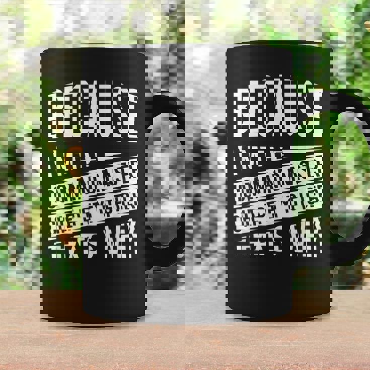 Because I'm The Command Master Chief Petty Officer Cmdcm Coffee Mug ...