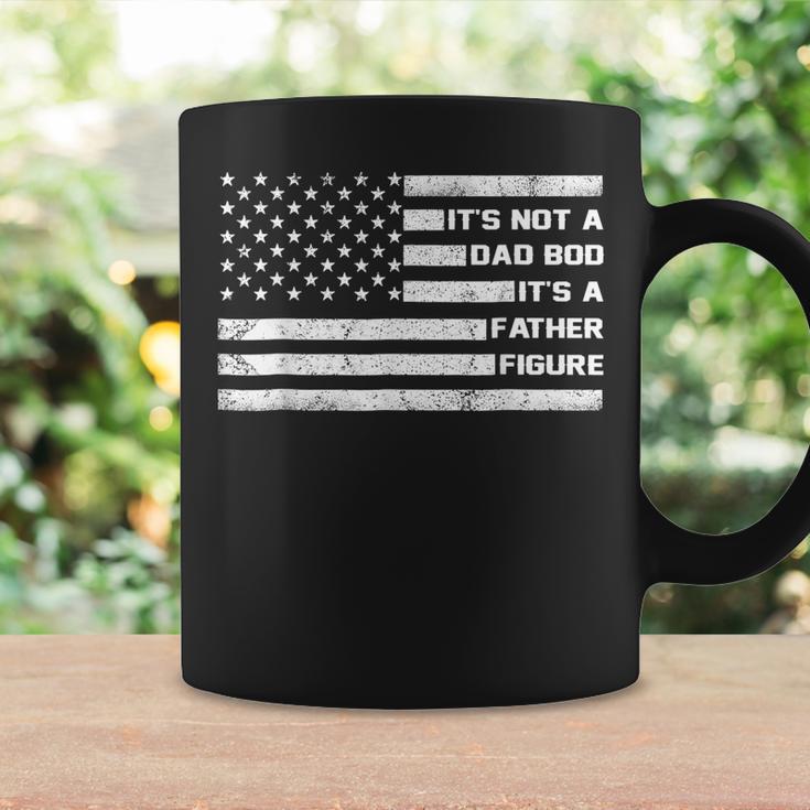 Its Not A Dad Bod Its A Father Figure American Flag Coffee Mug | Mazezy