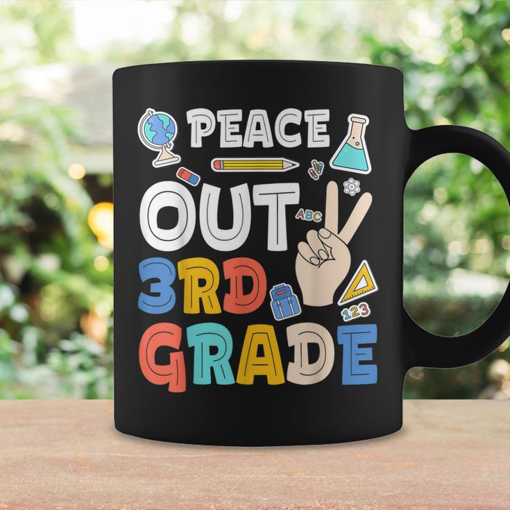 Peace Out 3Rd Grade Third Grade Graduation Gift Coffee Mug | Mazezy