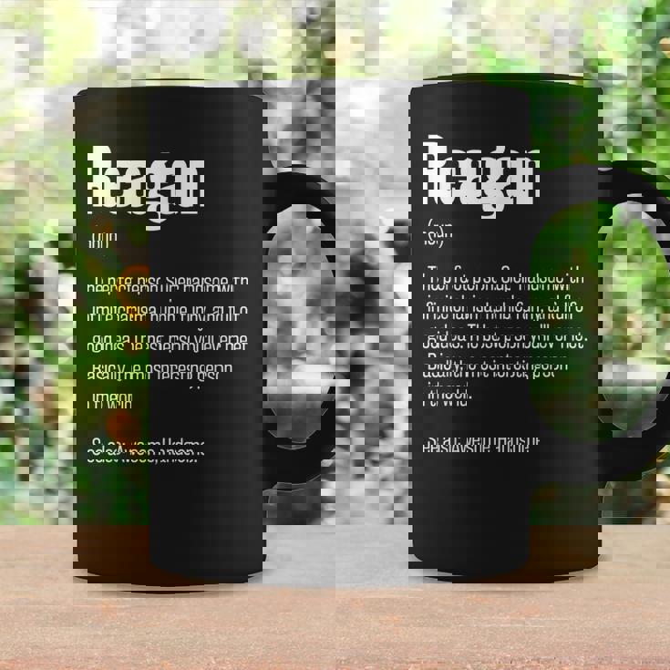 Reagan Definition Funny First Name Humor Nickname Coffee Mug | Mazezy