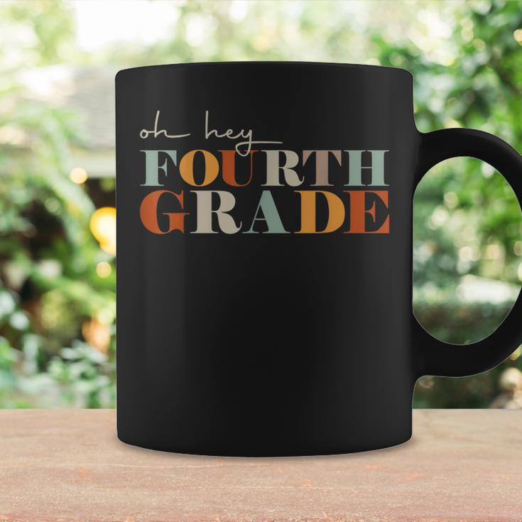 Back To School Student 4Th Grade Teacher Oh Hey Fourth Grade Coffee Mug ...