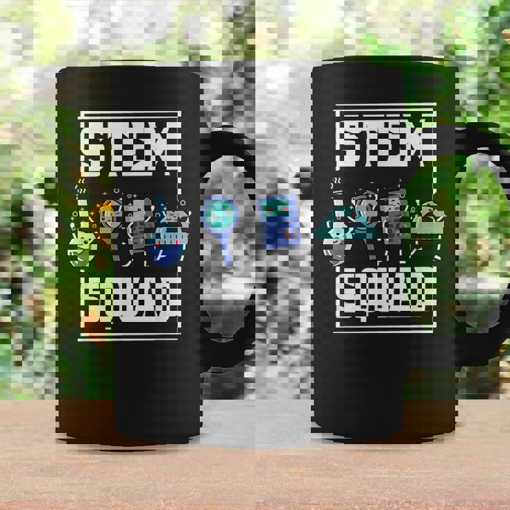 Stem Squad Science Technology Engineering Math Team Coffee Mug | Mazezy